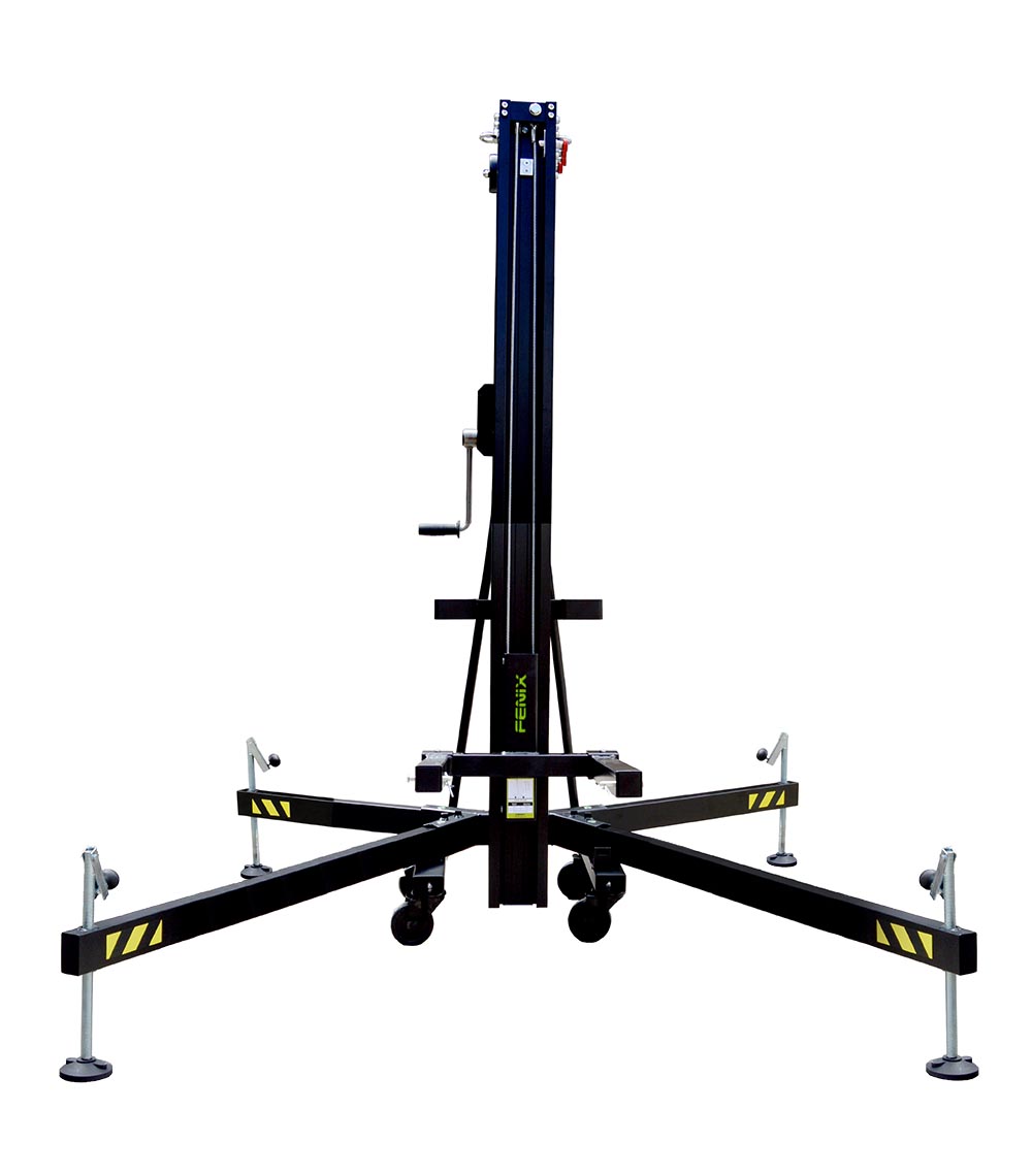 Fenix AT-06B Speaker Lift Tower – 6.5m, 250kg Capacity | Pro Event ...